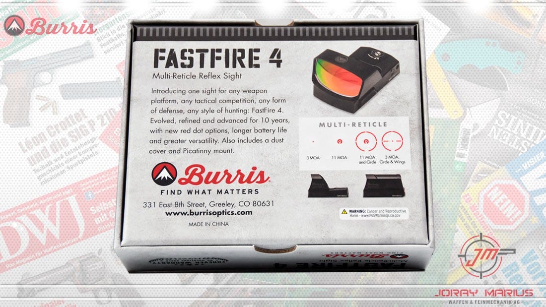 Burris FastFire IV w/picatinny mount | FINN-torget