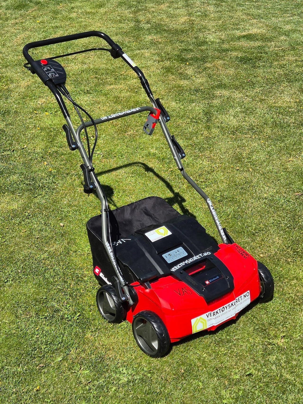 Plenlufter/Vertikalskjærer og Mosefjerner - TIL LEIE | FINN-torget