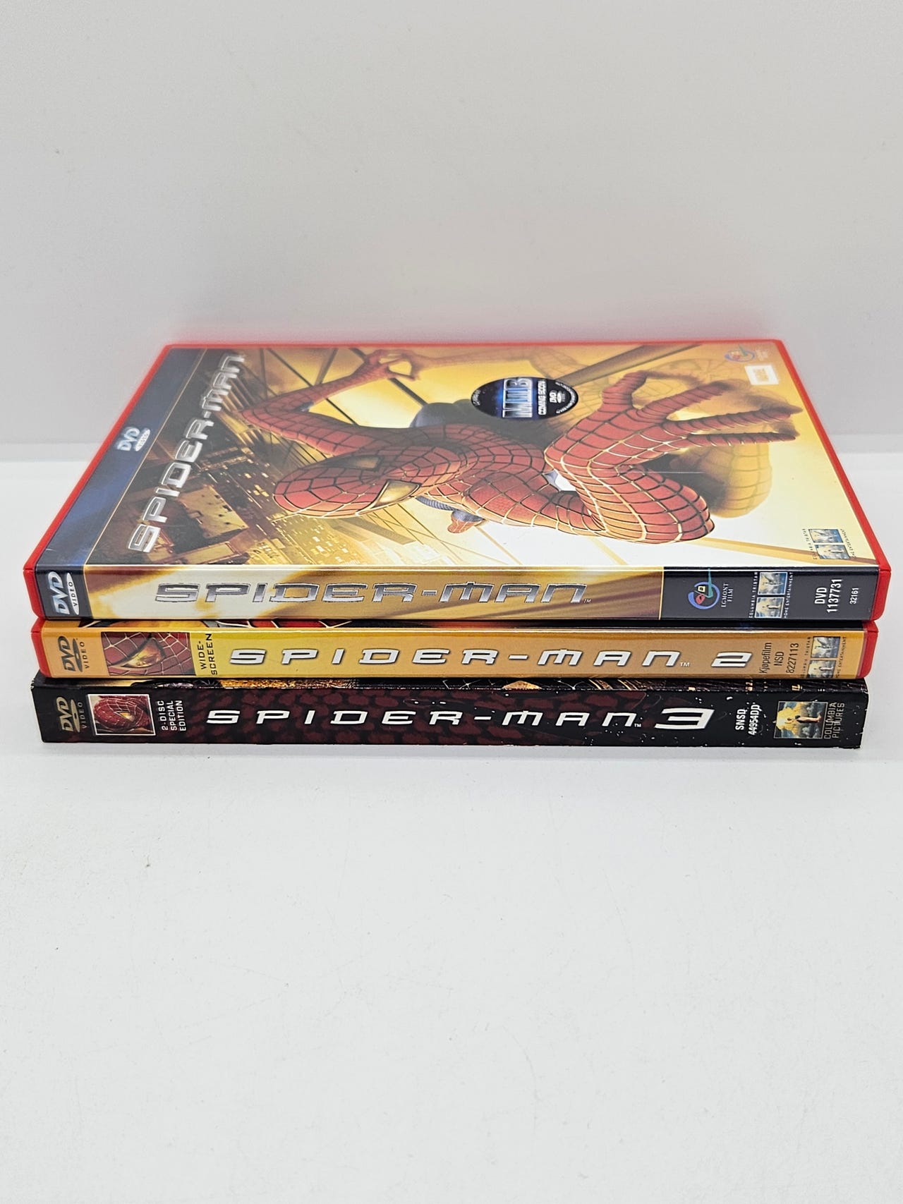 Spider-Man 1-3. Dvd | FINN-torget