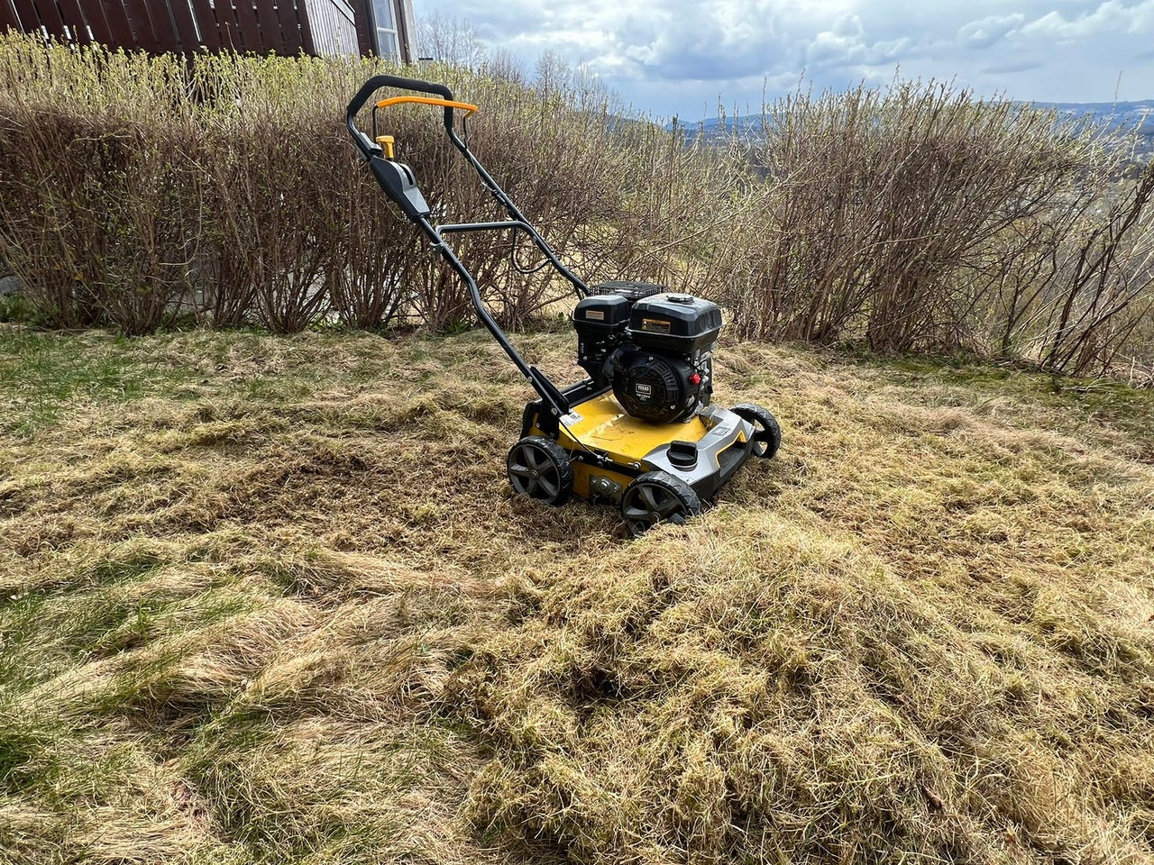 Utleie! Mosefjerner / Vertikalskjærer - Bensindrevet, kraftig! Meget ...