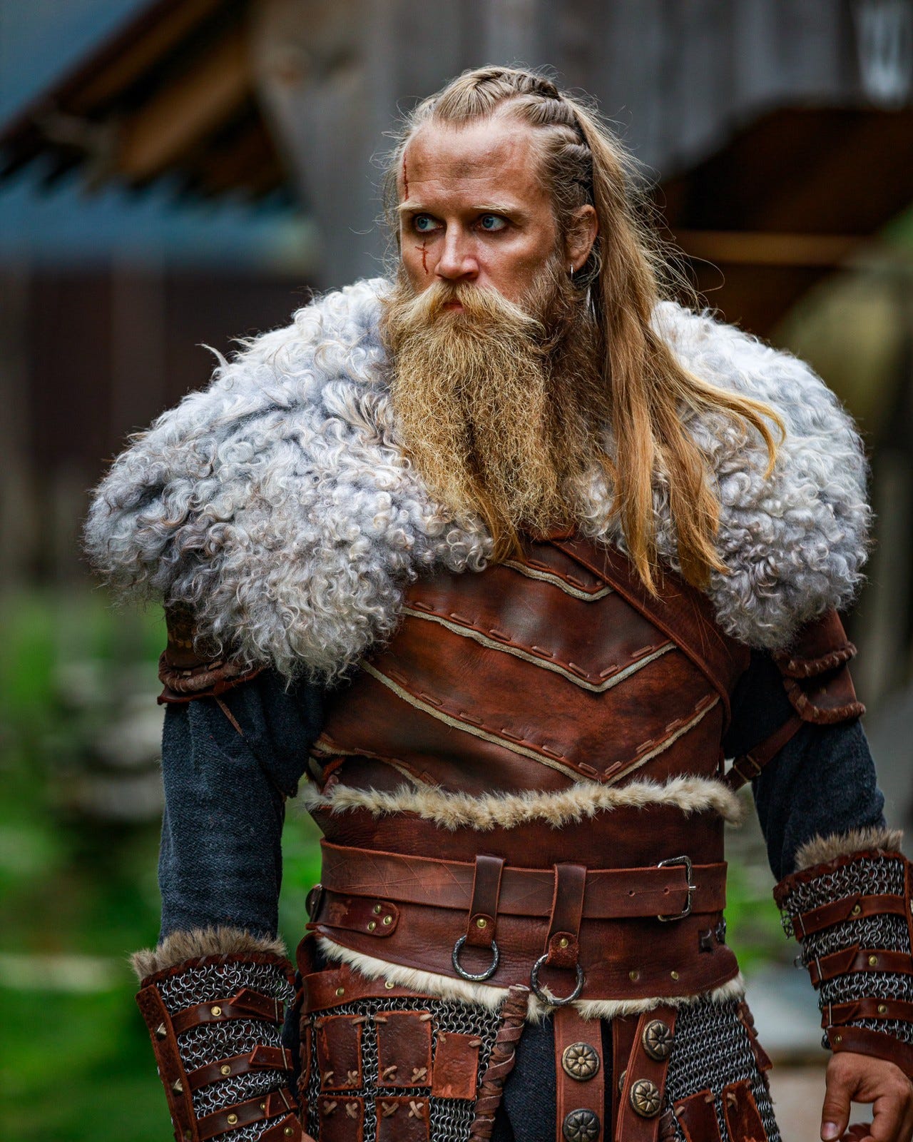 Viking Kostyme Warlord Cosplay Vikings | FINN-torget