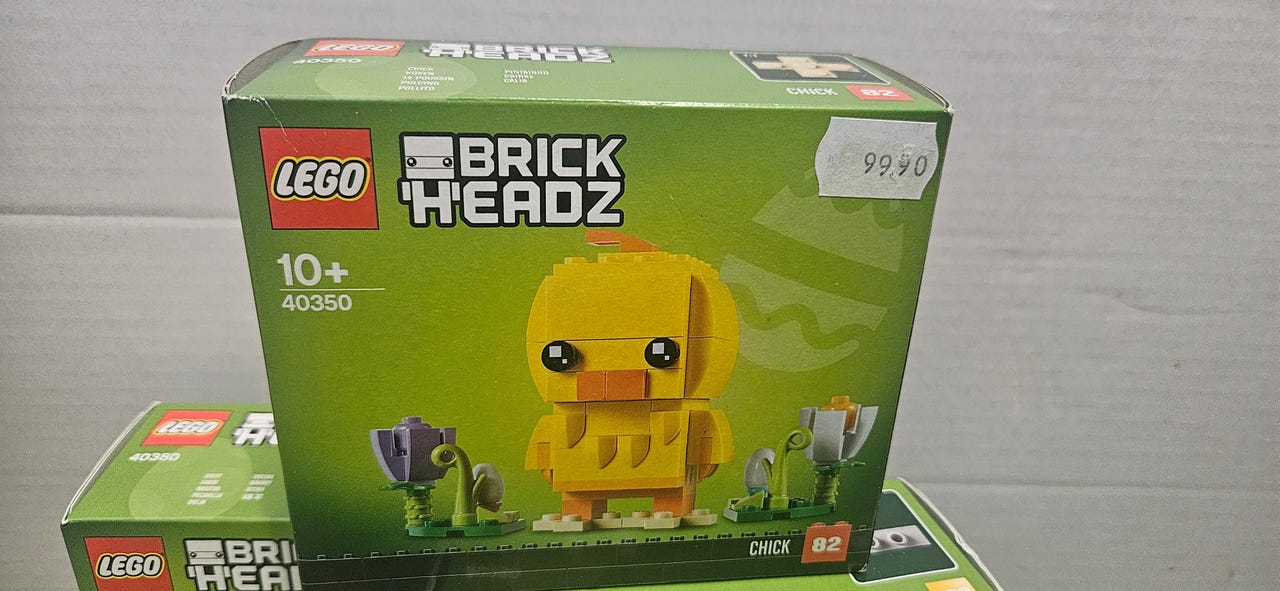 Lego Brickheadz 40350: Easter Chick | FINN torget