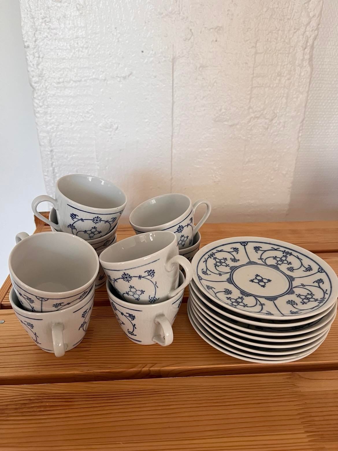 Servise fra Tyskland med stråmønster | FINN-torget