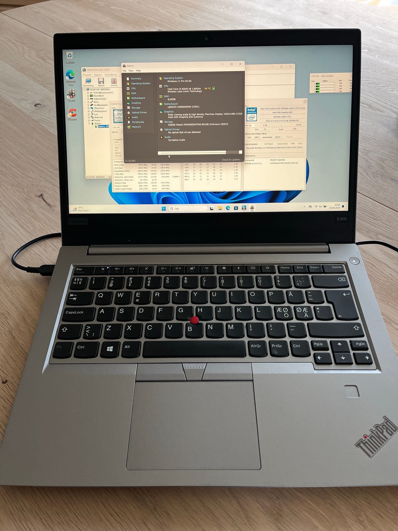 Lenovo ThinkPad E490 14" bærbar PC i5 | FINN torget