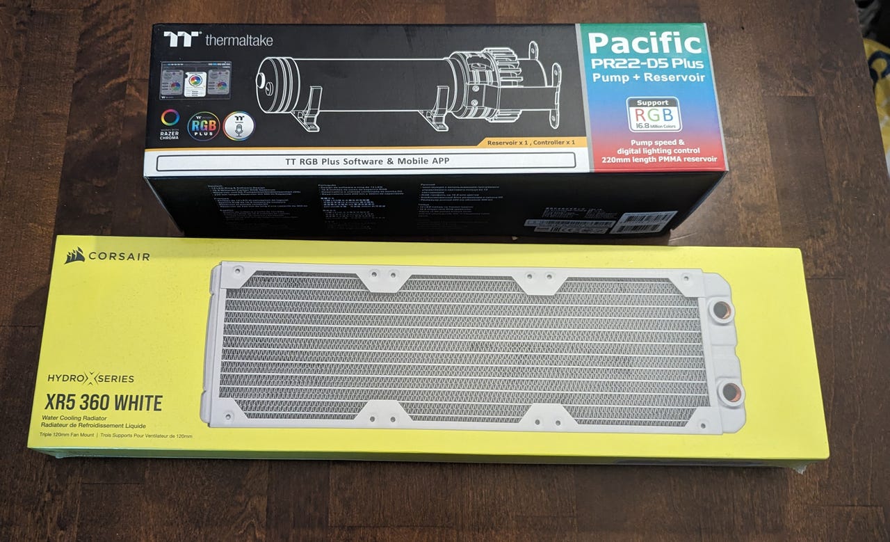 D5 Pump and XR5 360 Radiator | FINN torget