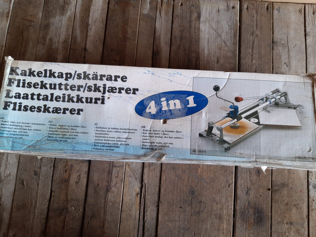 Ubrukt fliskutter 4 i 1 | FINN-torget