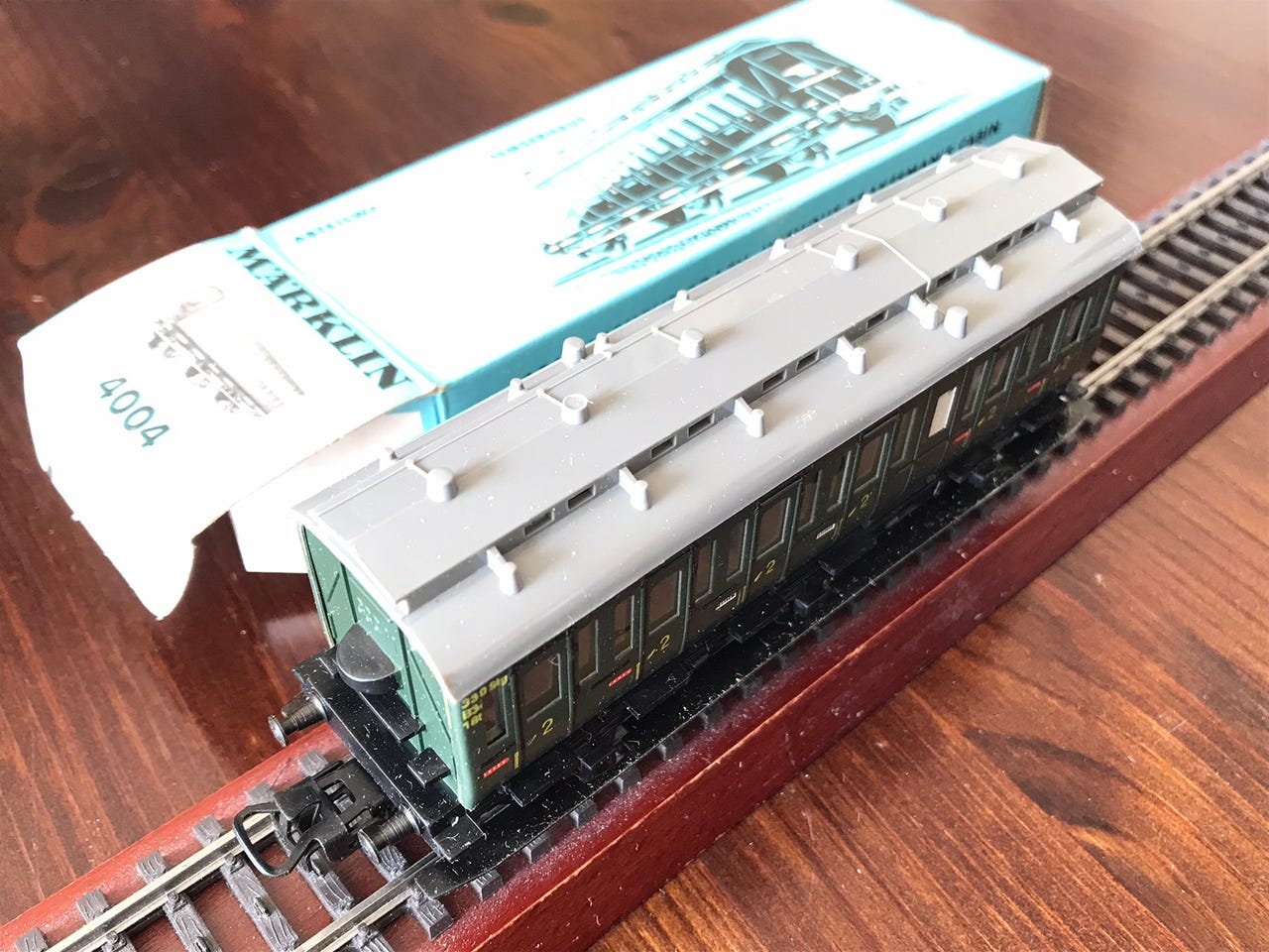 Marklin 4004 3-akslet Passasjervogn H0 | FINN torget