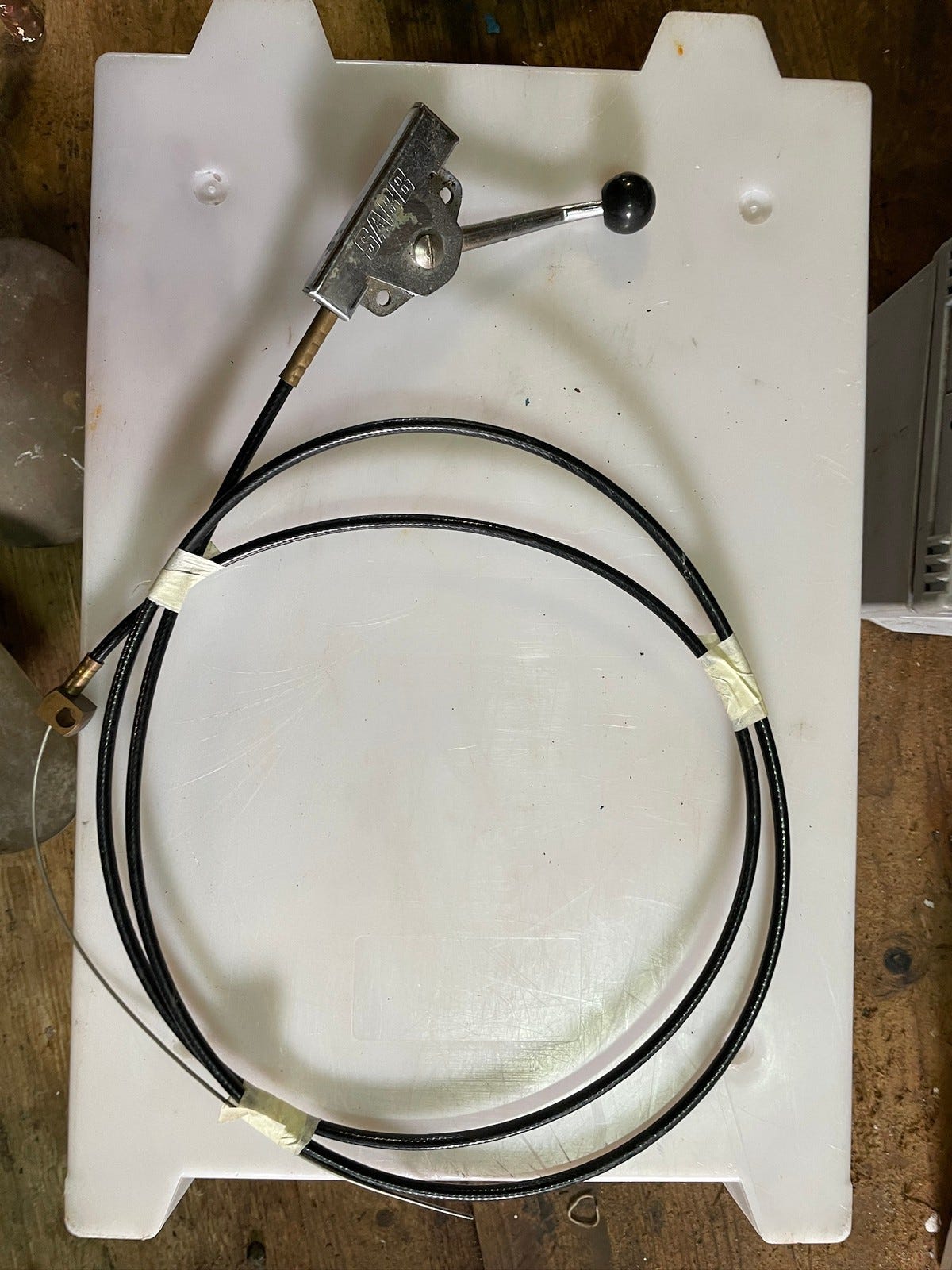 Sabb komplett regulatorhendel med «wire» selges | FINN-torget