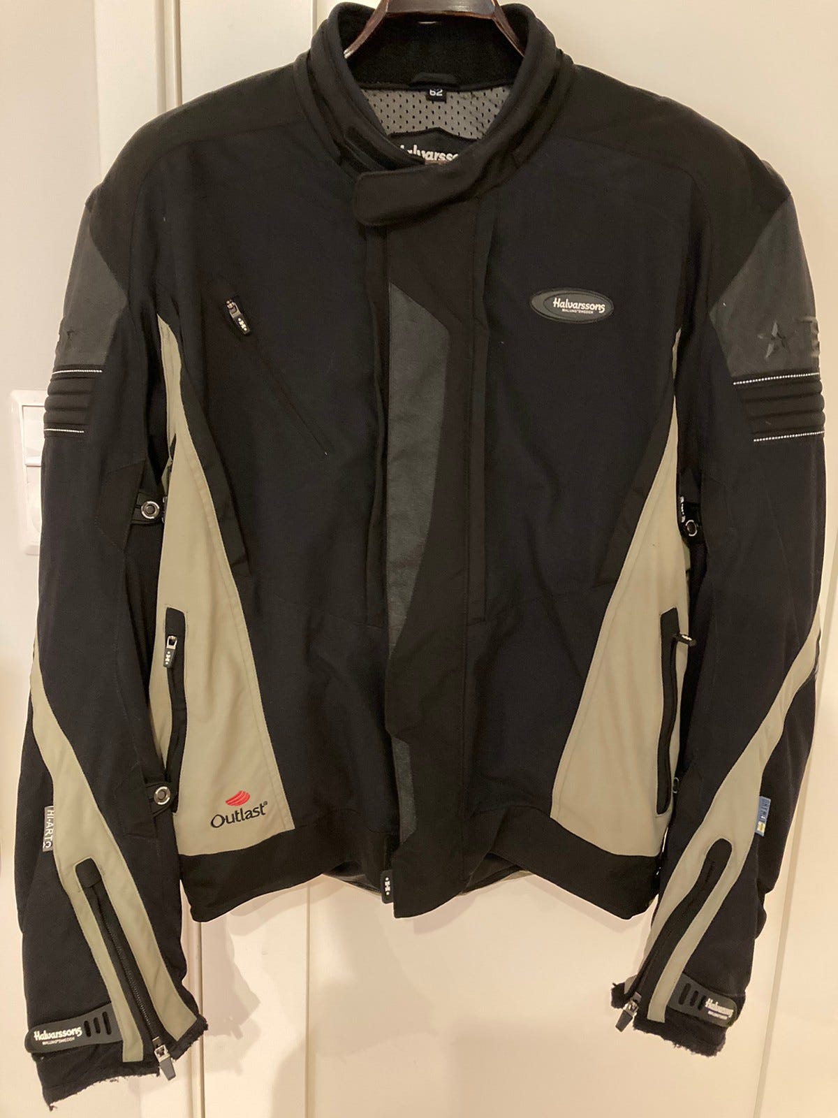 Halvarssons Outlast Panzar Mc jakke str. 62 | FINN-torget
