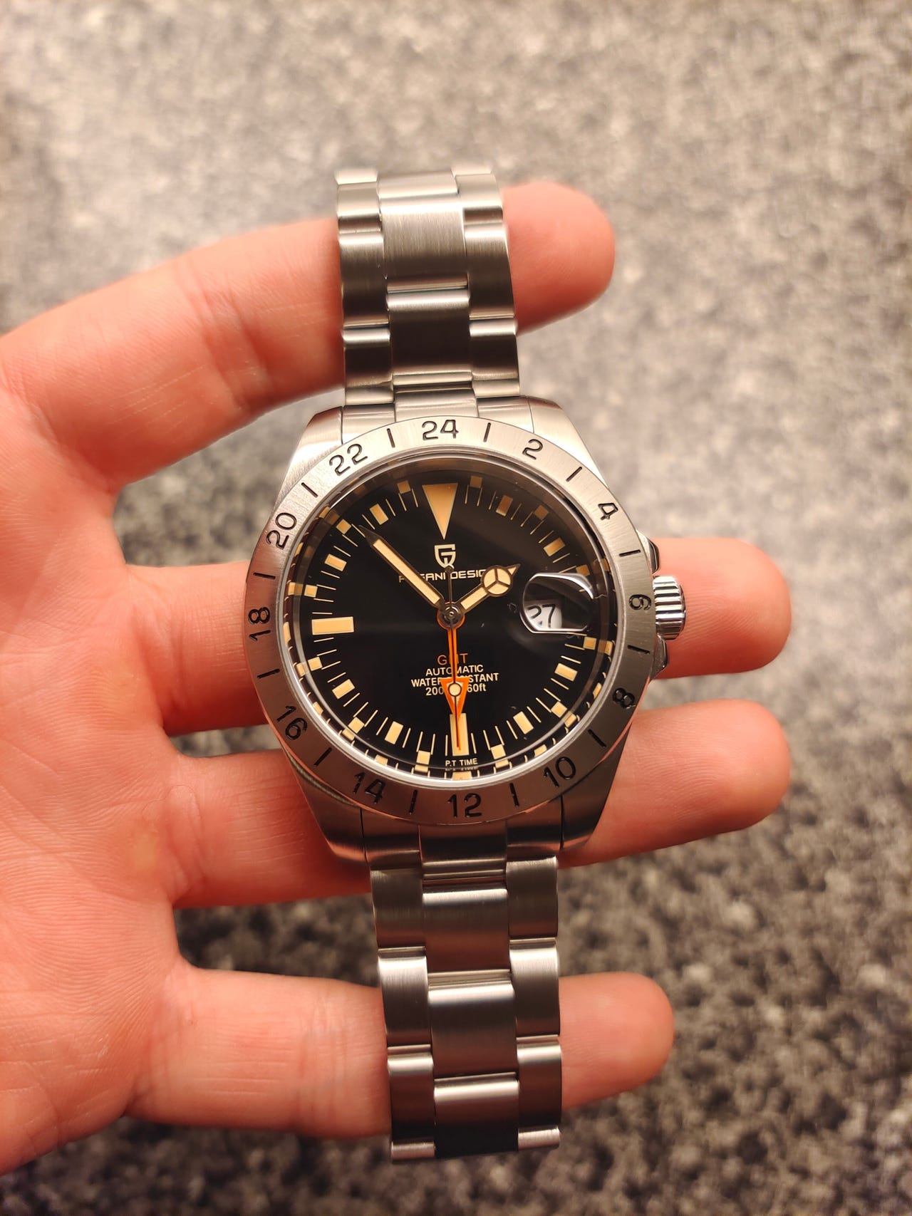 Ny Pagani design Vintage explorer Gmt automatic | FINN-torget