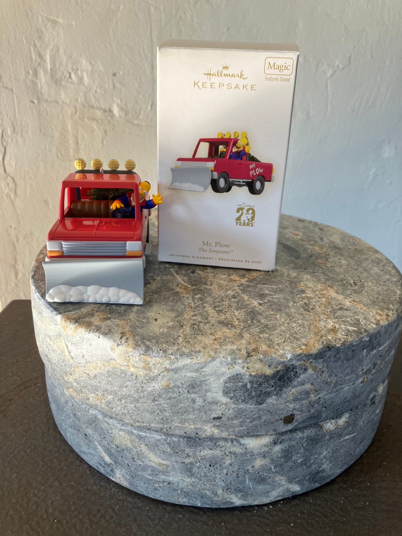 Hallmark The Simpsons Christmas ornament Mr Plow | FINN-torget