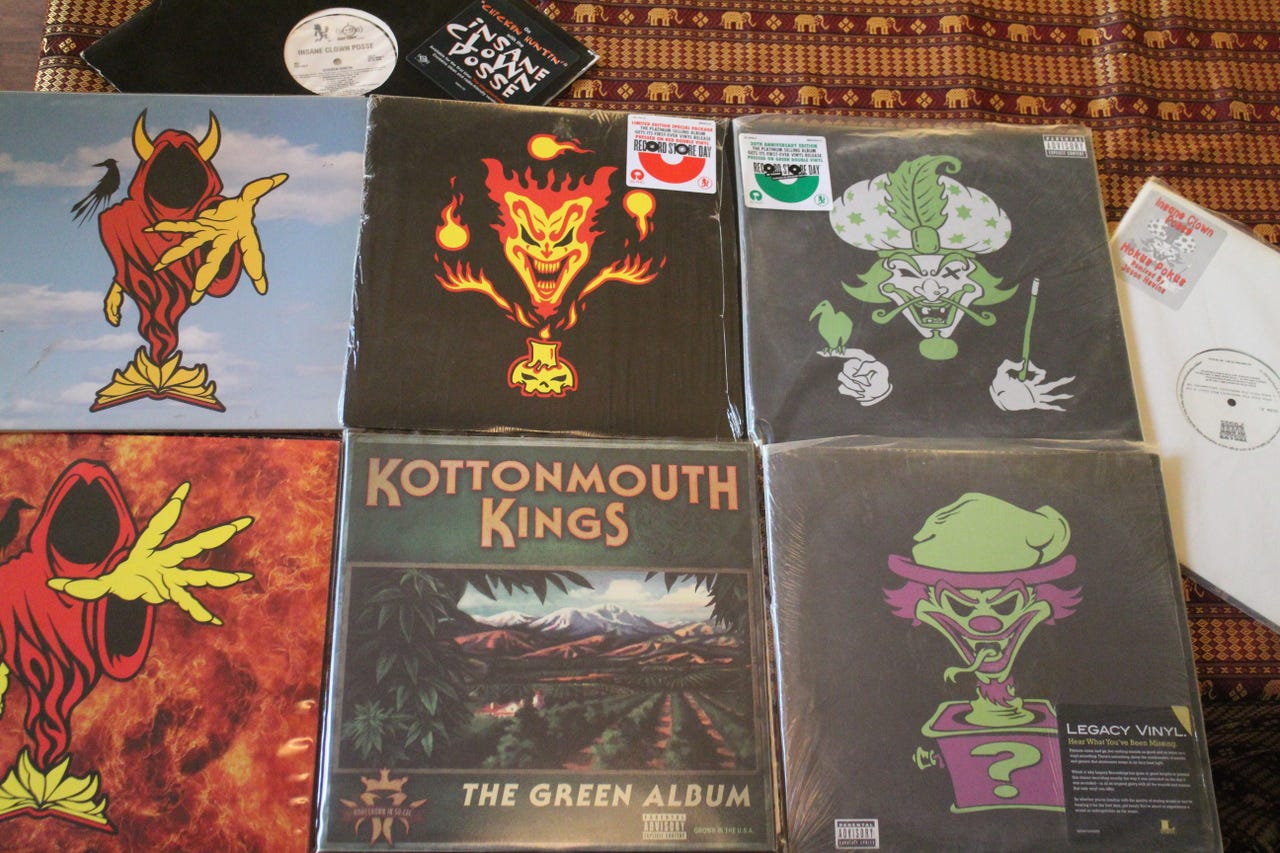 Insane Clown posse Vinyl samling. | FINN-torget