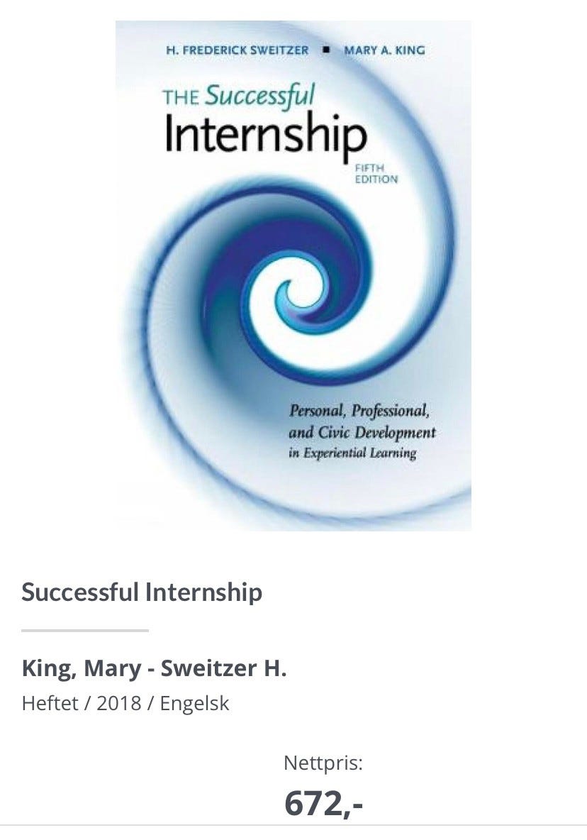 The Successful Internship bok | FINN-torget