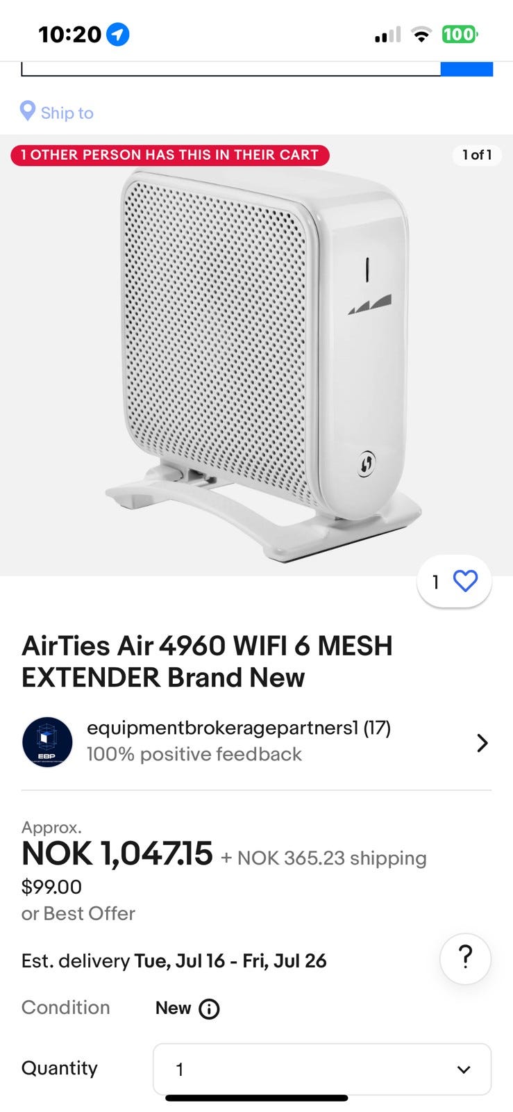 AIRTIES 4960 WIFI | FINN-torget