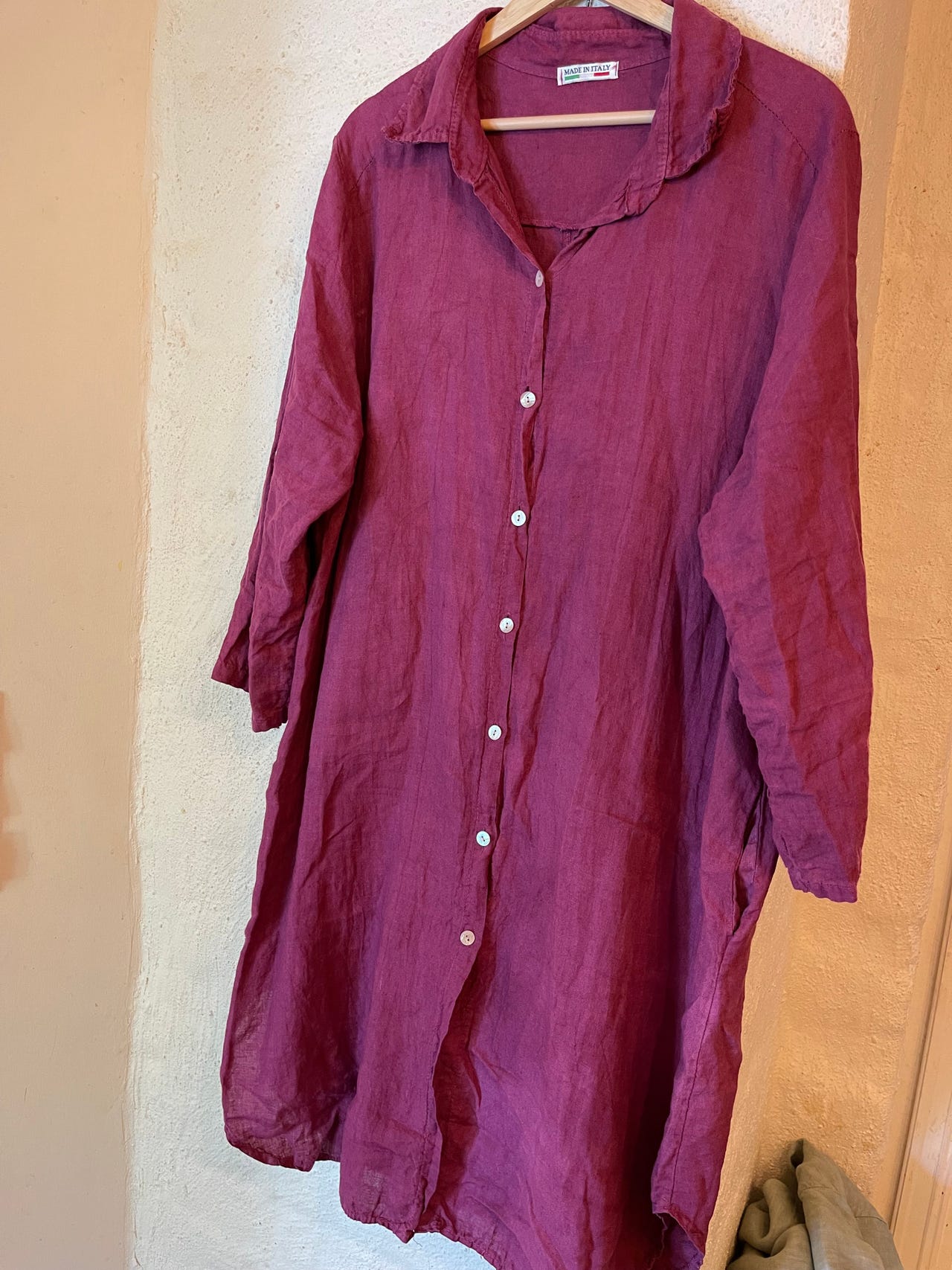 Nydelig lin kjole fra Litle Italy design | FINN torget