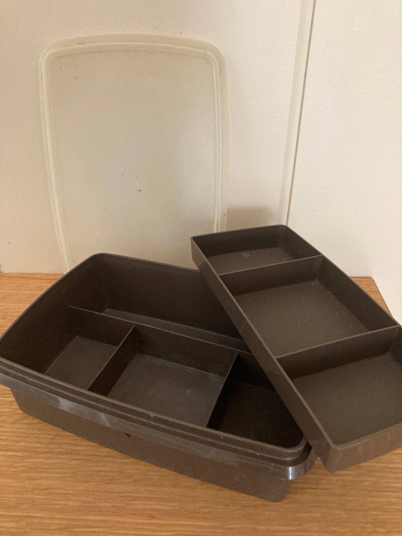 Retro tupperware boks m/rom | FINN-torget