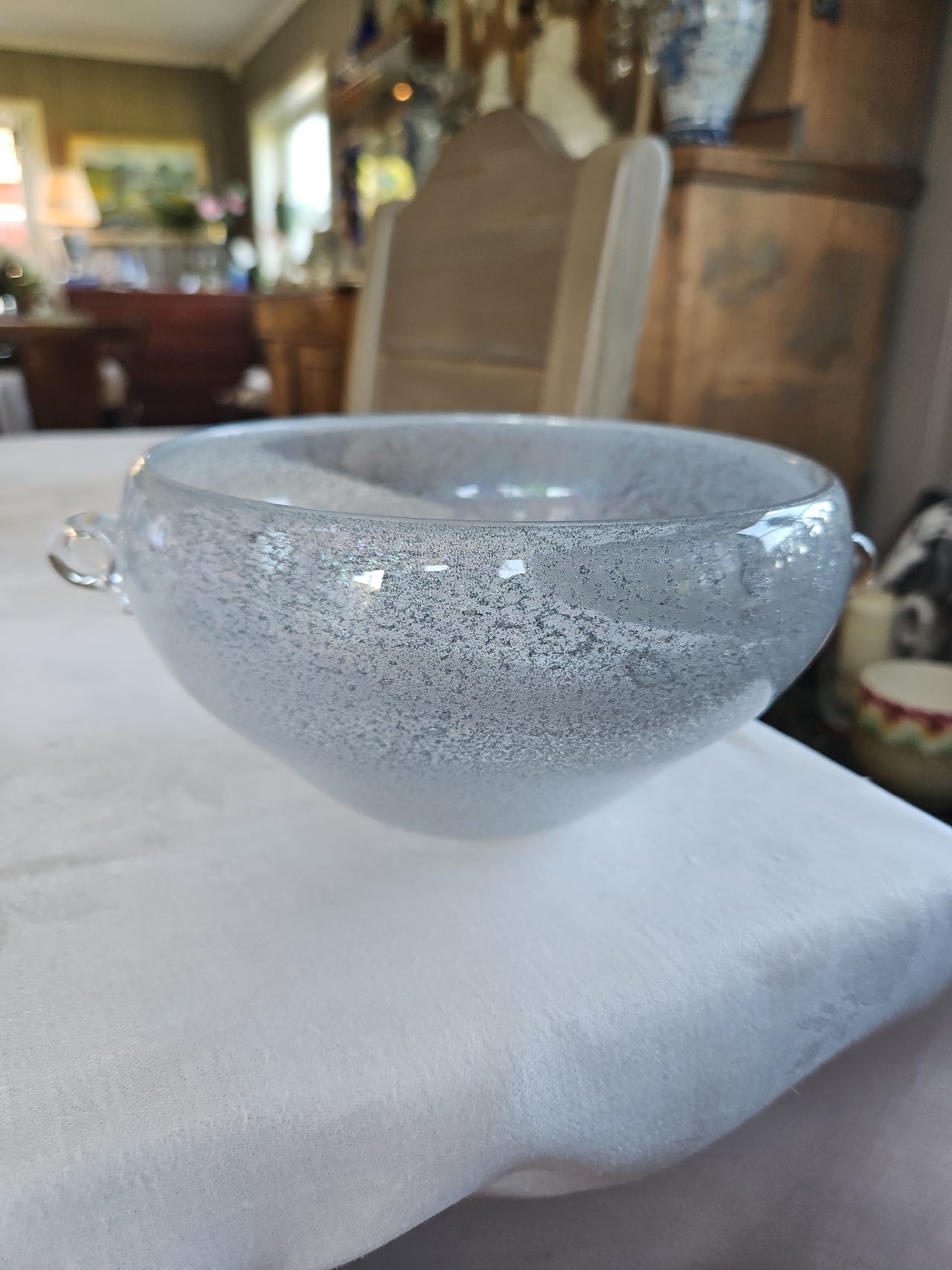 Kunst glass bolle | FINN-torget