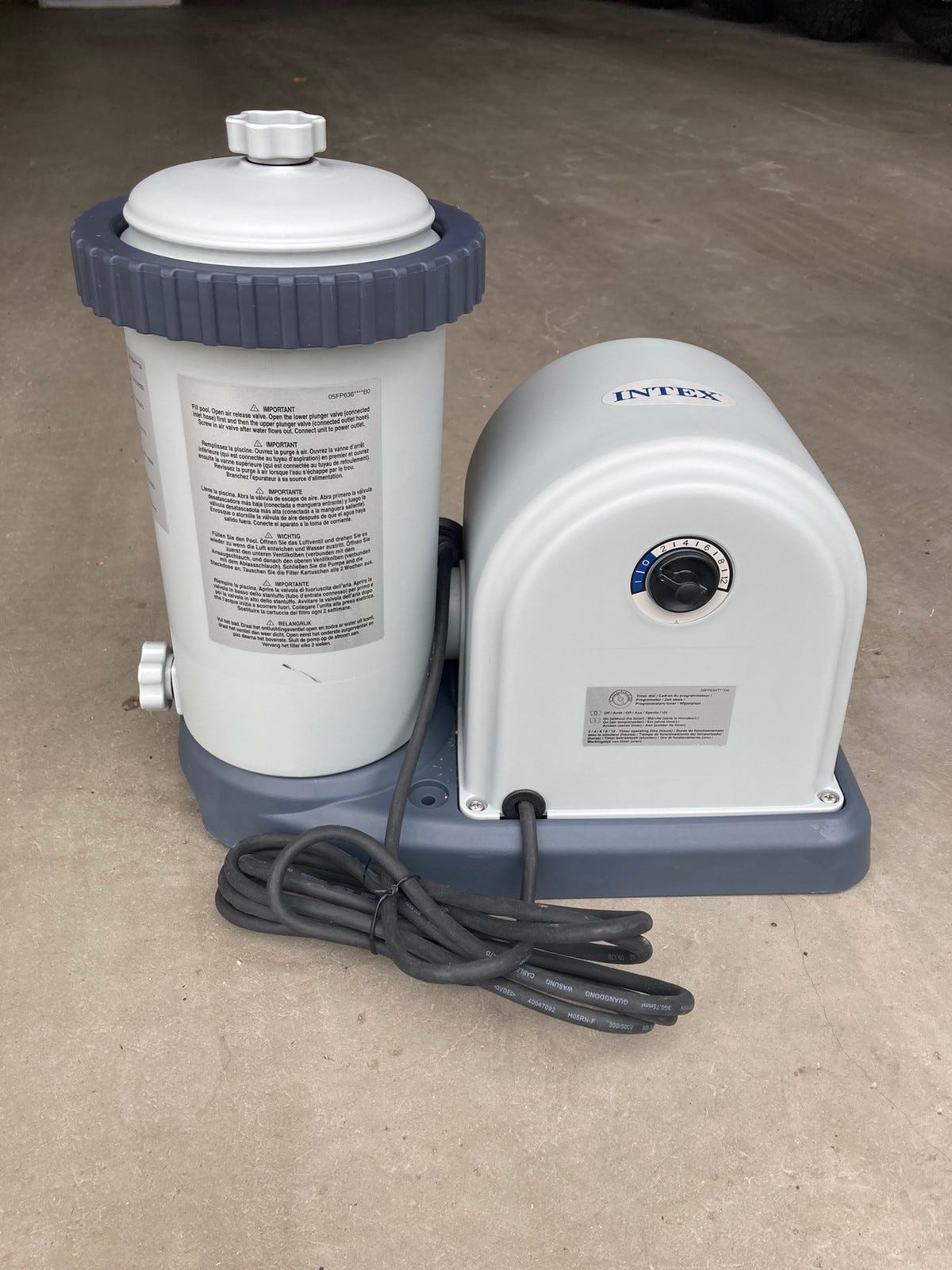 Ny Intex Filterpumpe selges | FINN-torget