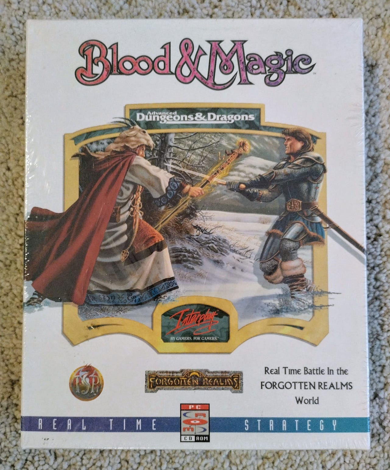 " Advanced Dungeons & Dragons: Blood & Magic " Pc - 1996 Tachyon ...