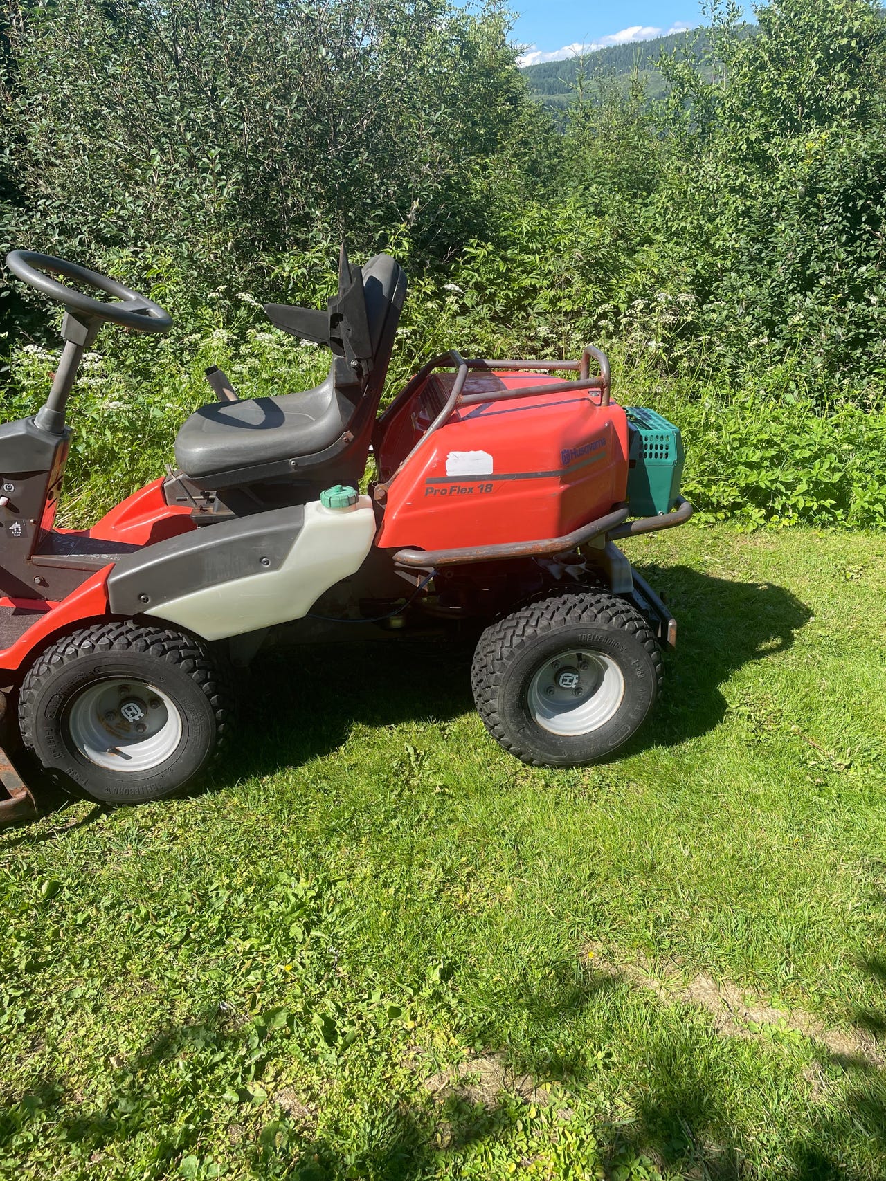 Husqvarna frontrider proflex 18 | FINN-torget