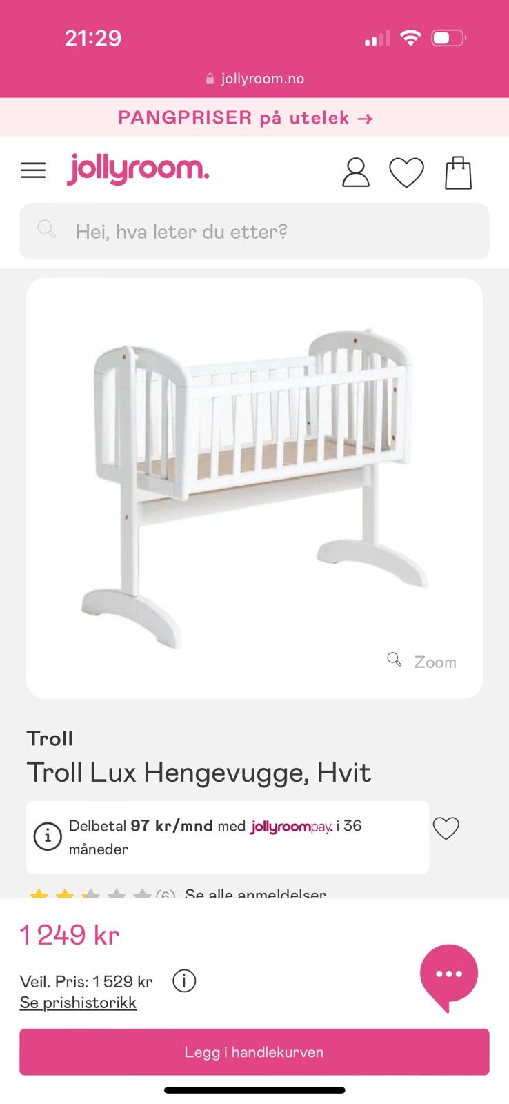 Troll vugge | FINN-torget