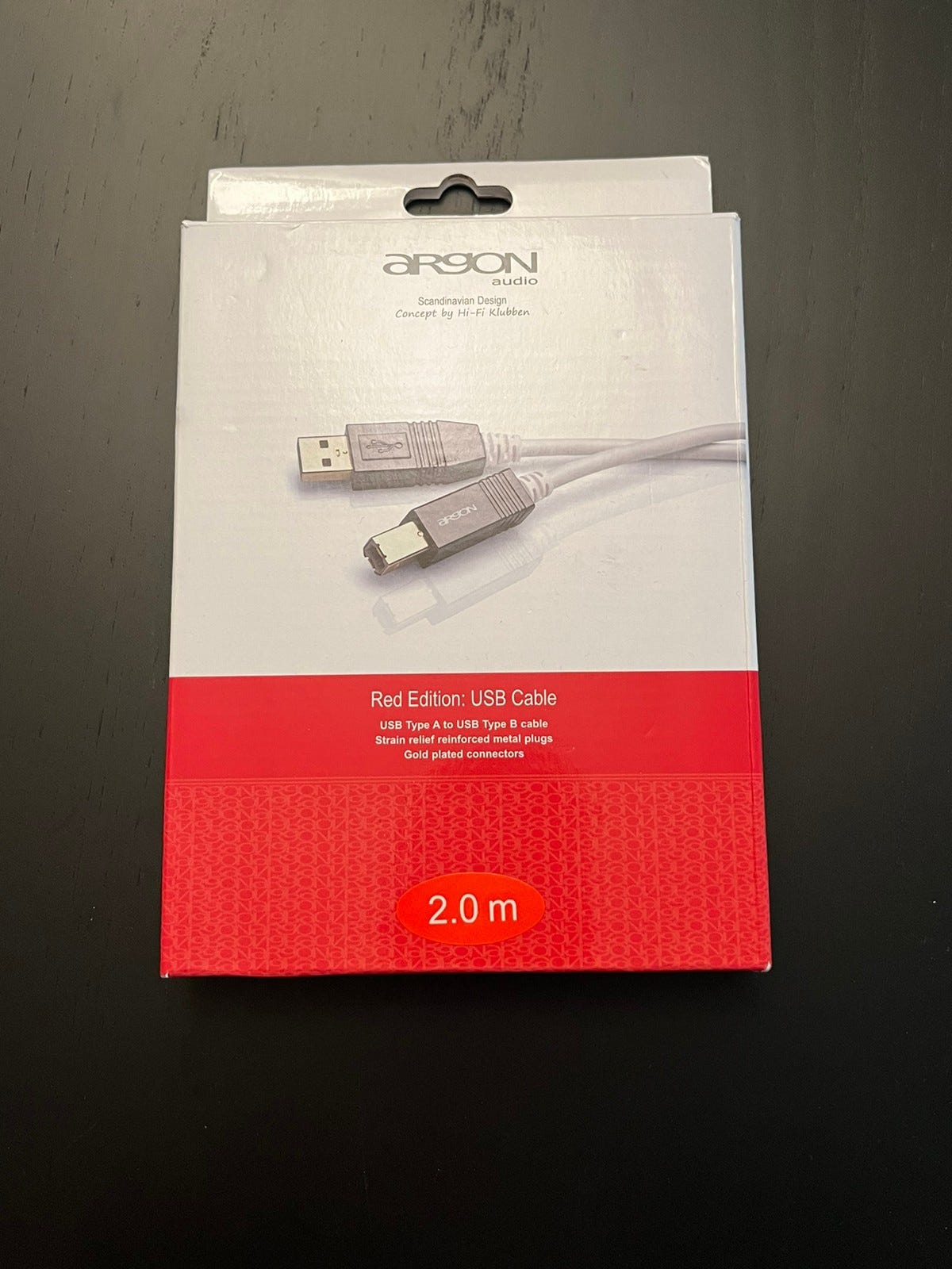 Argon Red edition 2m USB | FINN torget