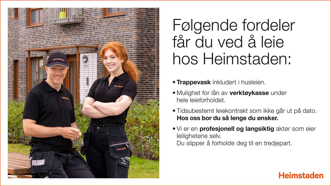 NEDRE ULLEVÅL - Lekker møblert 2-roms med balkong - Ledig nå! | FINN eiendom