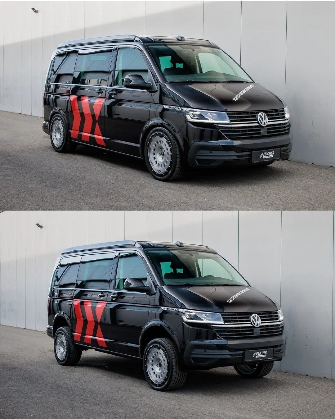 VW T5, T6, T7 Offroad&Camping - Autoleveling luftunderstell! | FINN-torget