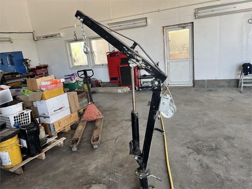 Liten kran til henger-bil-lastebil osv. | FINN-torget
