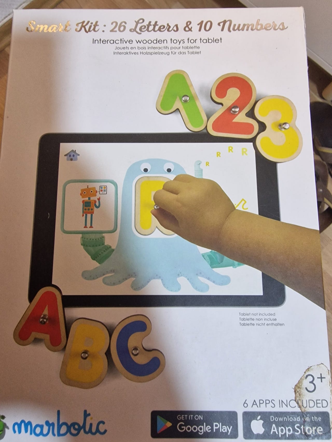 Marbotic Nordic Letters and Numbers Kit - interaktivt spill til iPad ...