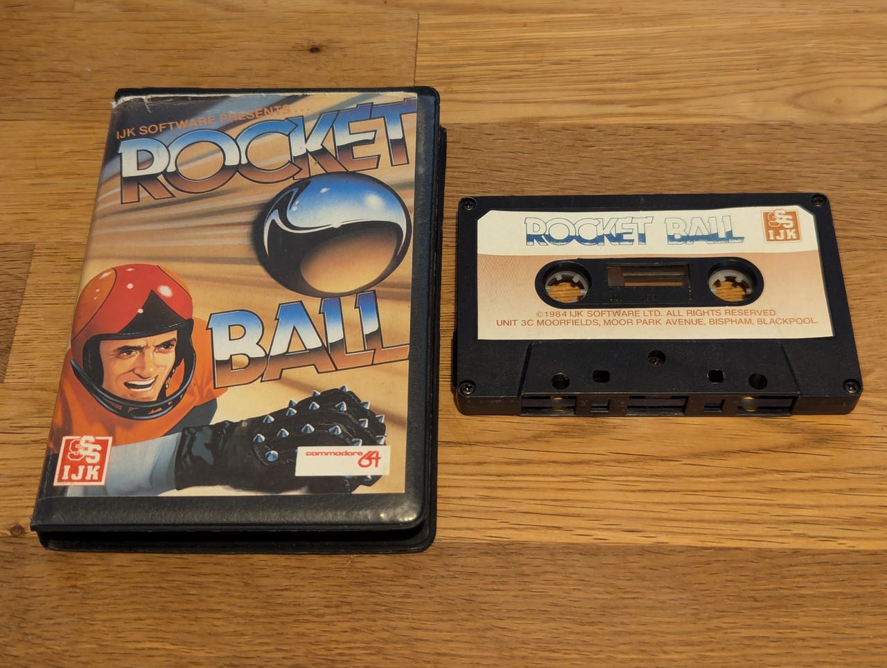 Rocket Ball (IJK) for Commodore 64 C64 | FINN-torget