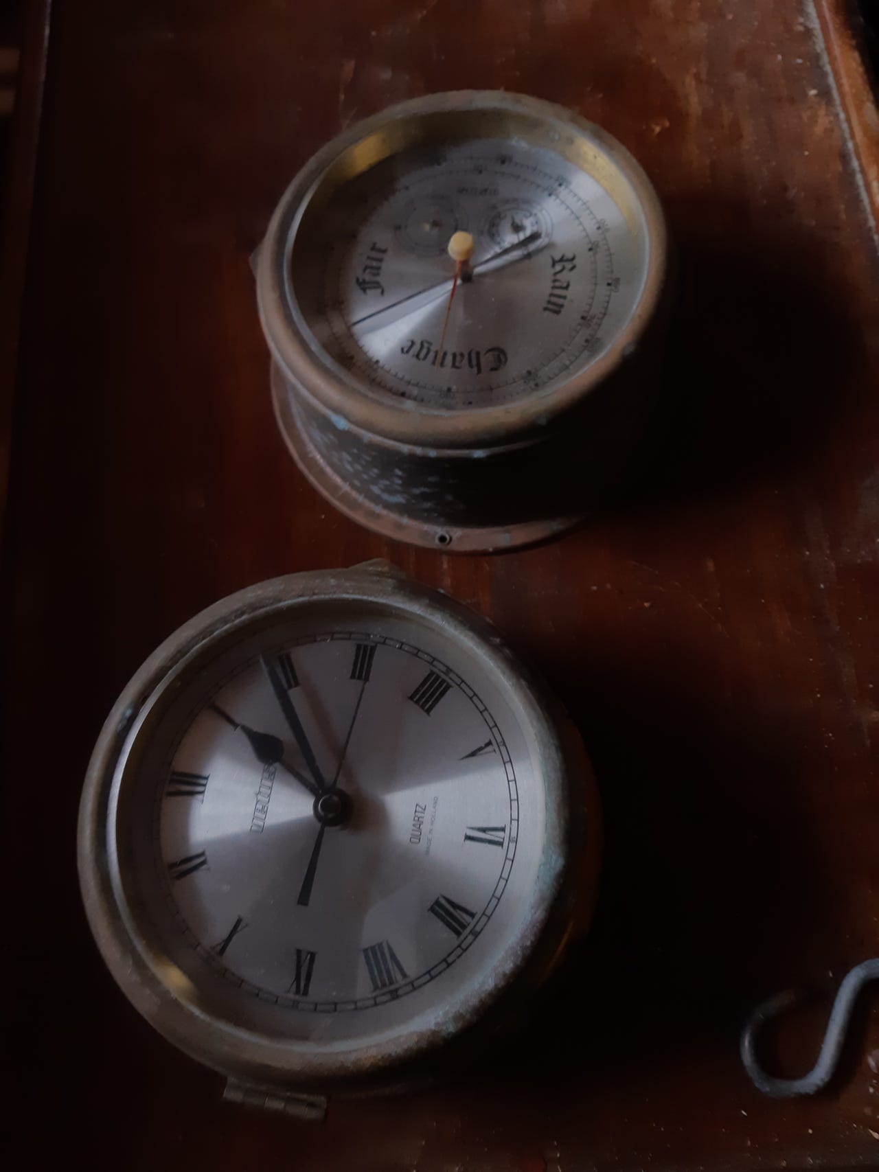 Vetus skips klokke og Barometer | FINN torget