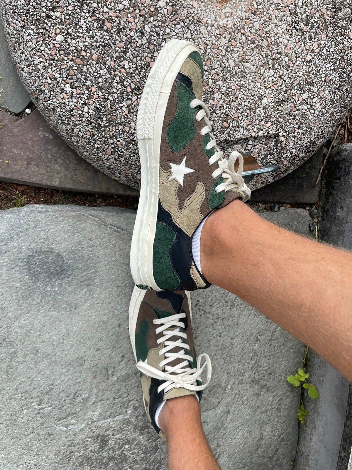 Converse X Sneakersnstuff Camo 43 | FINN torget
