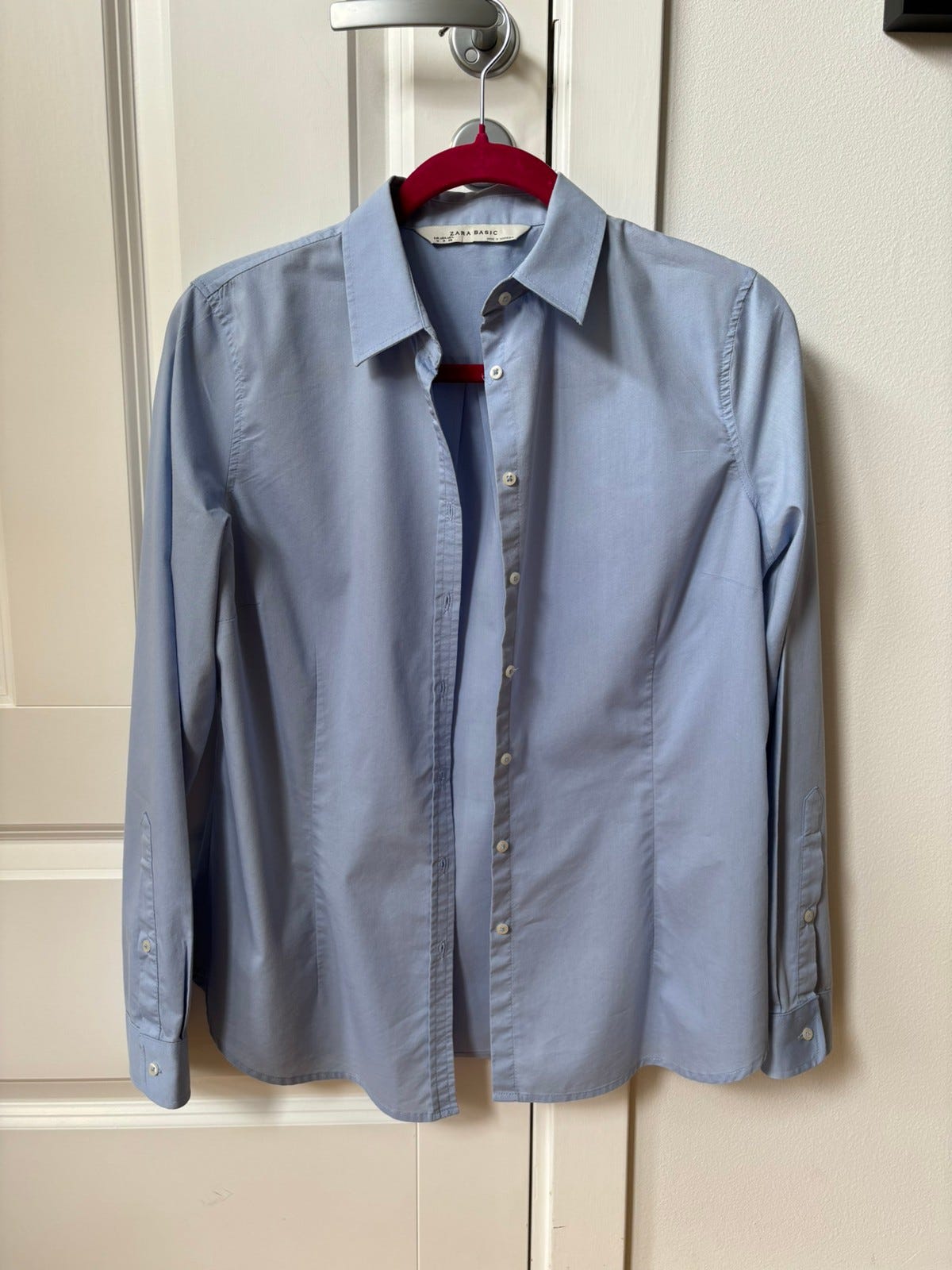 Klassisk bomull skjorte fra Zara, str S-M | FINN-torget