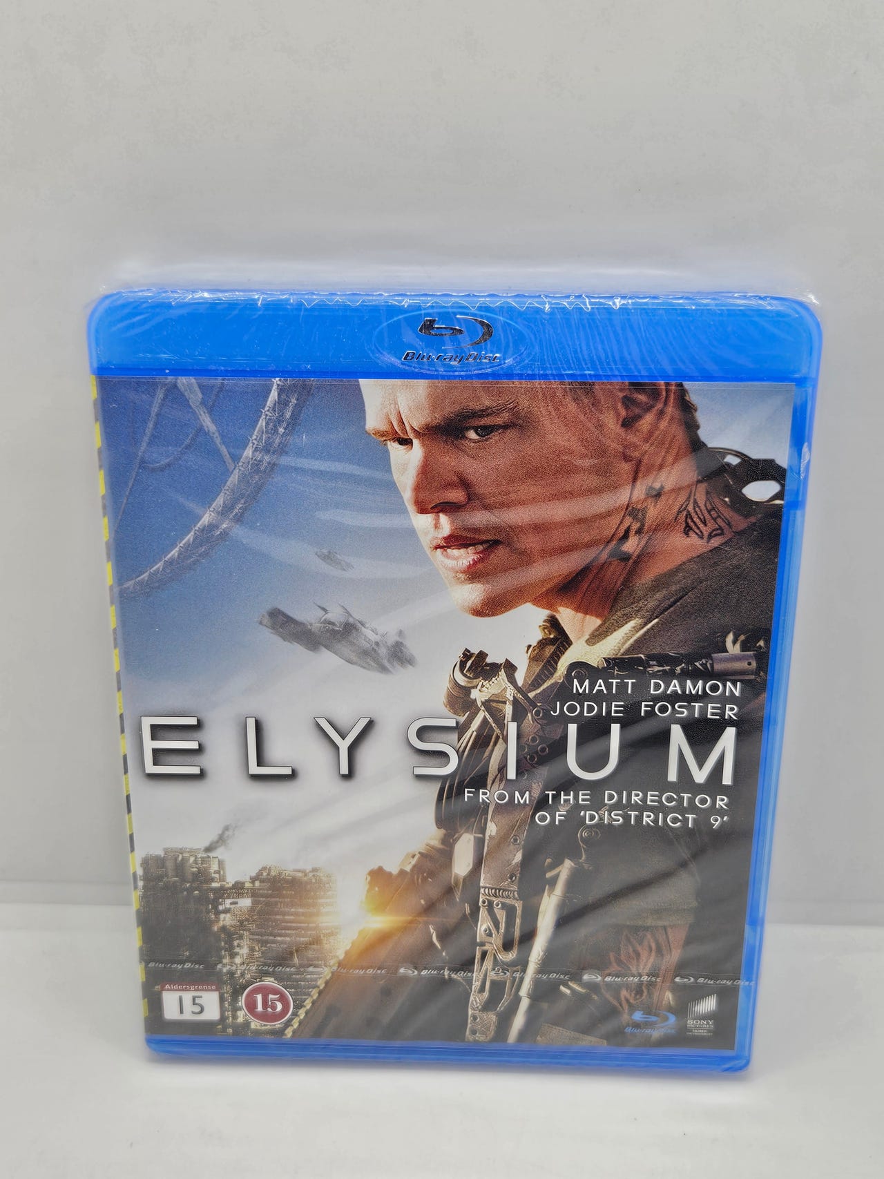 Elysium Blu Ray Cover