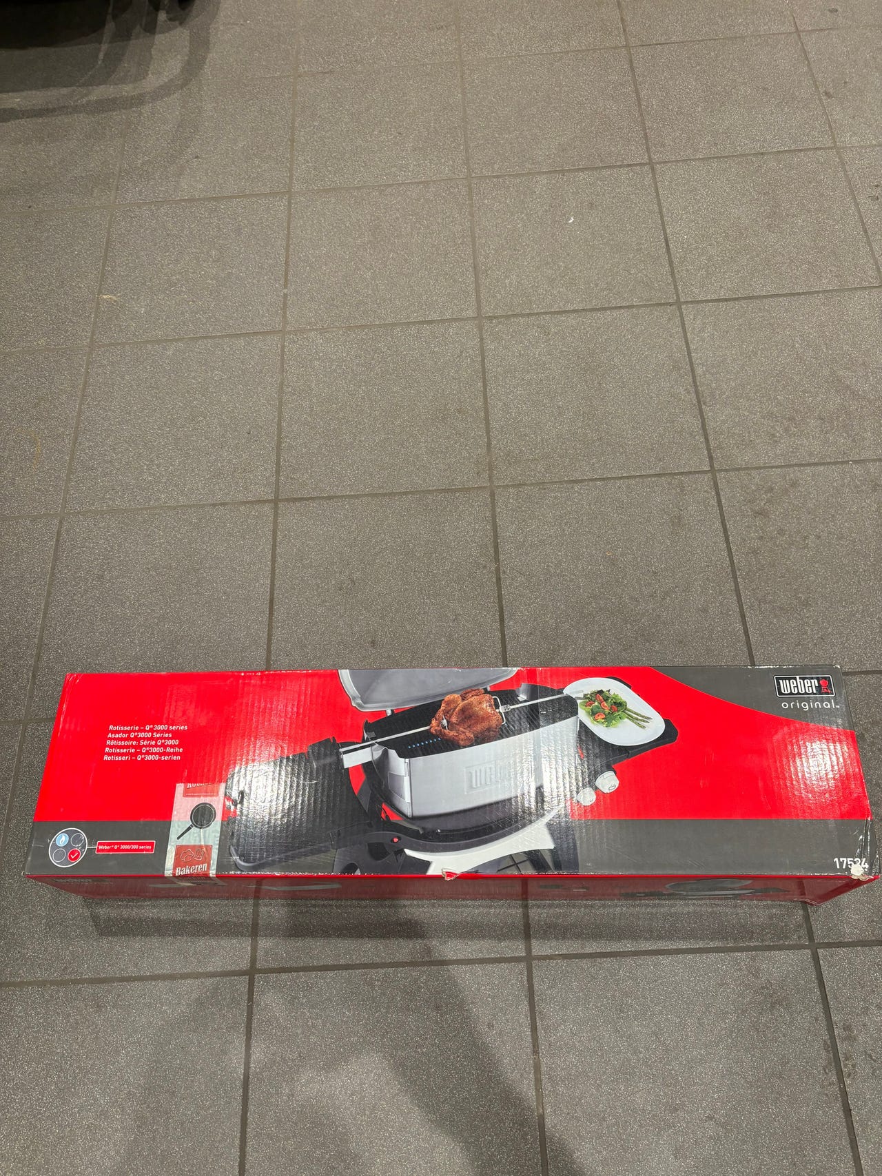 Weber Rotisserie Q3000/300 serie - Uåpnet | FINN torget
