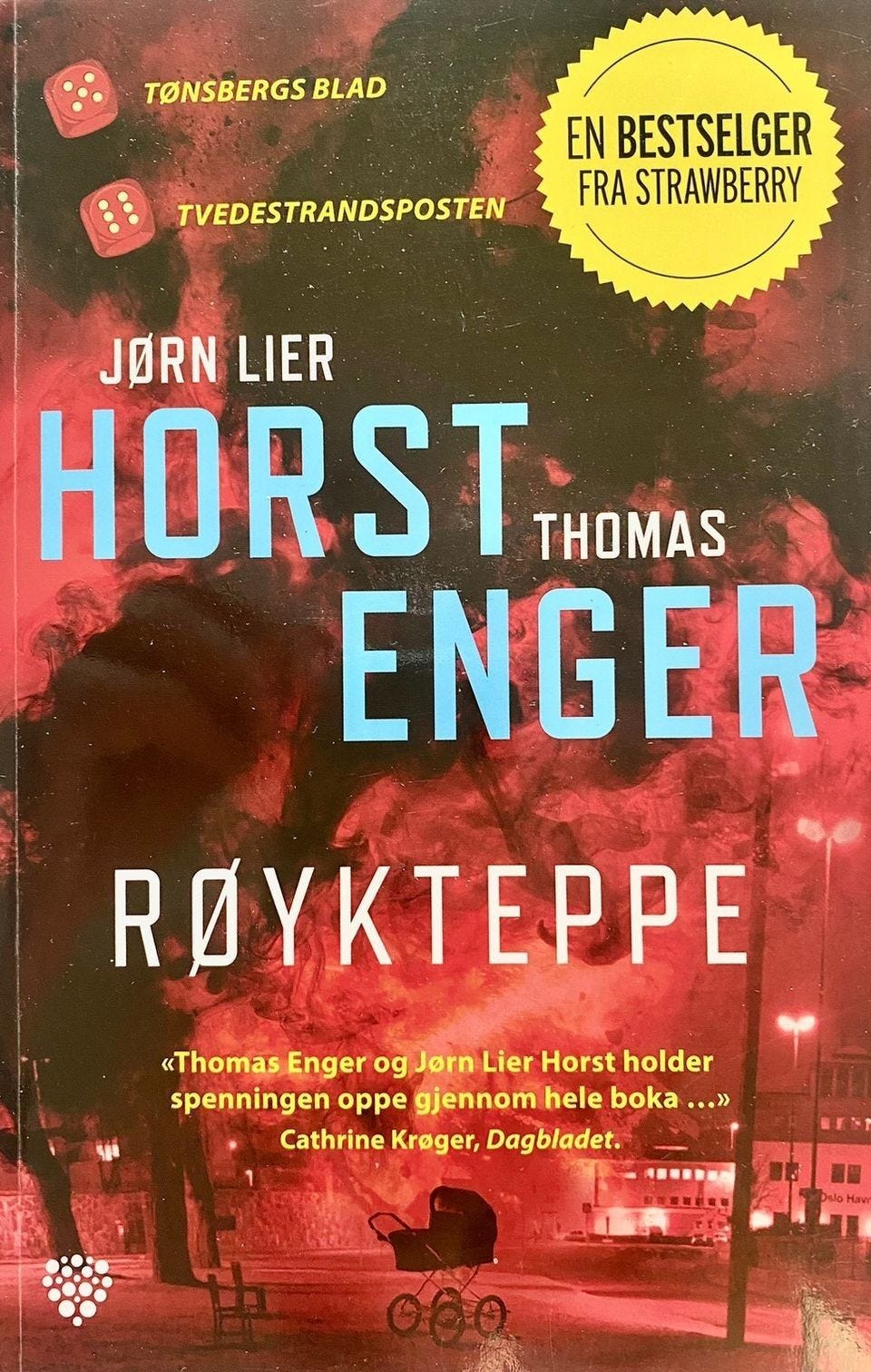 Jørn Lier Horst: og Thomas Enger: "Røykteppe". Kriminalroman .Paperback ...