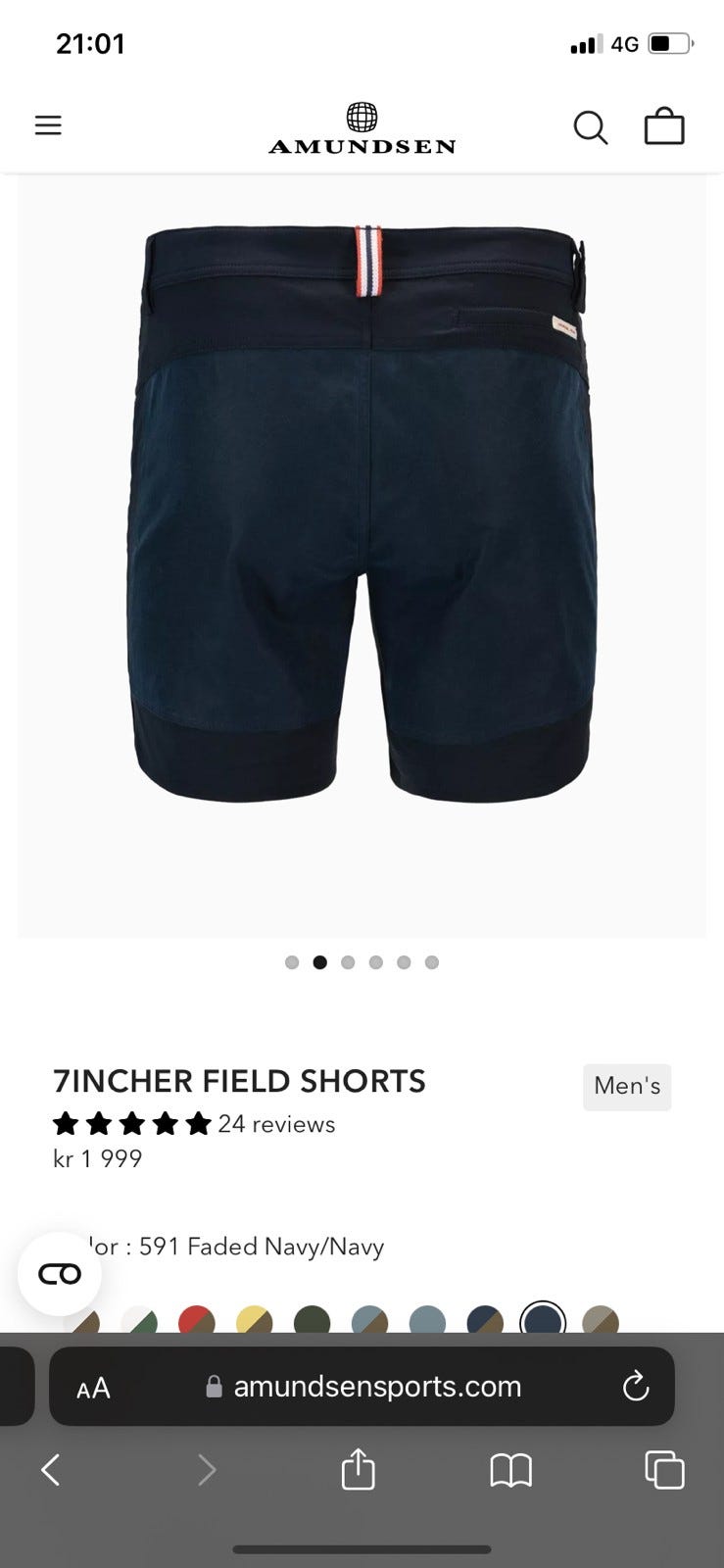 amundsen 7 incher herre | FINN torget