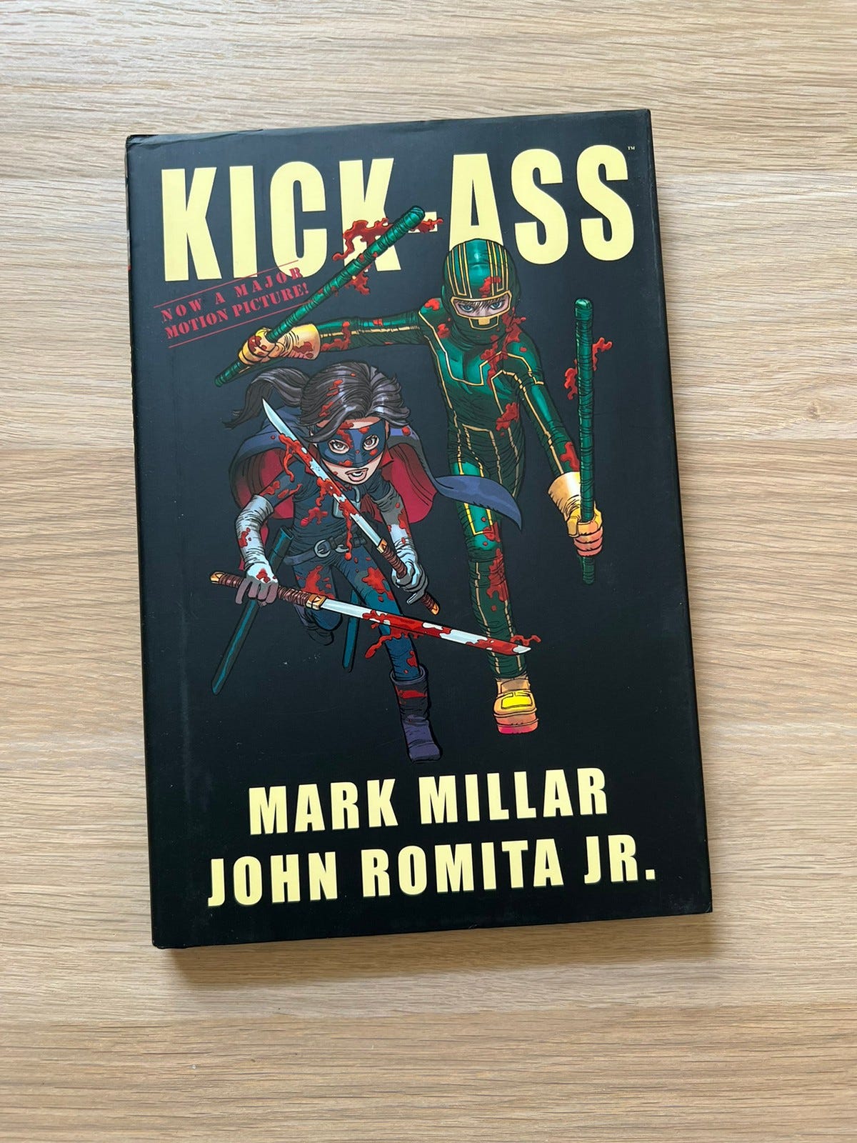 Kick-Ass vol. 1, hardcover, Mark Millar, John Romita Jr | FINN-torget