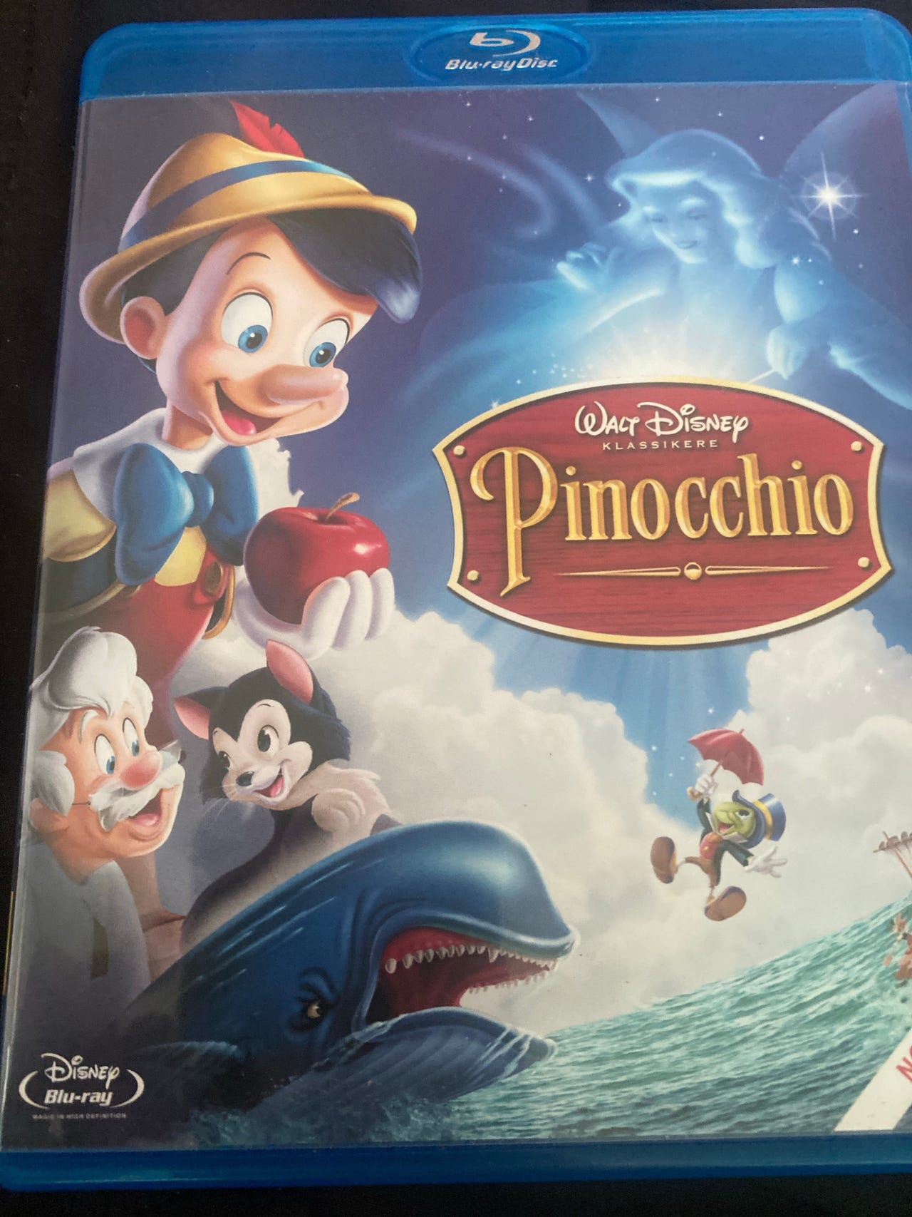 Pinocchio (Norsk tekst og tale) Blu ray | FINN-torget