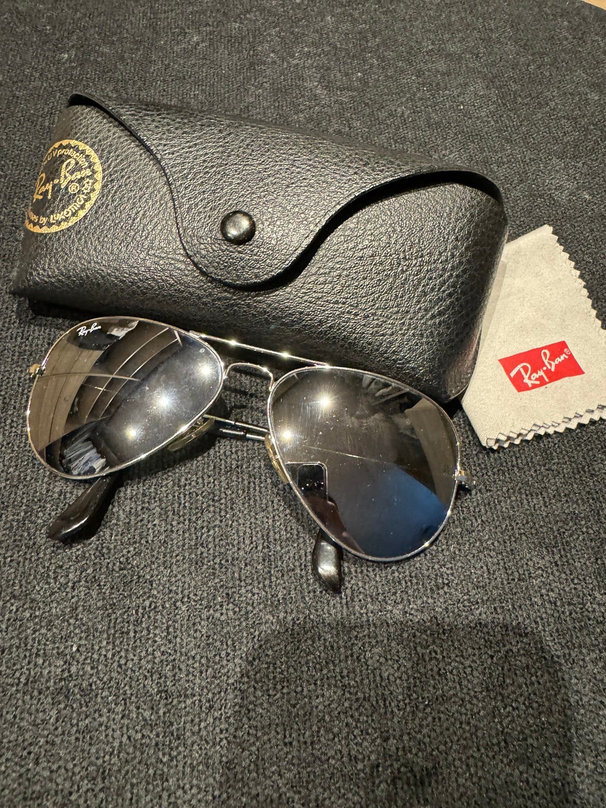 Ray Ban pilot solbriller unisex | FINN torget