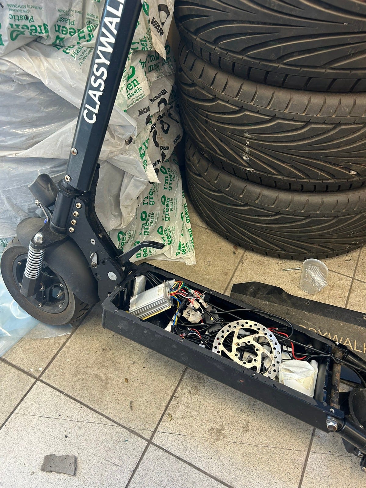 Classywalk S400 sparkesykkel deler | FINN torget