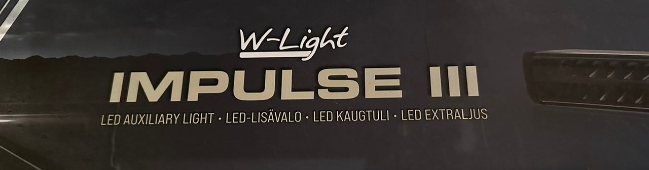 W lights Impulse III ledbar | FINN torget