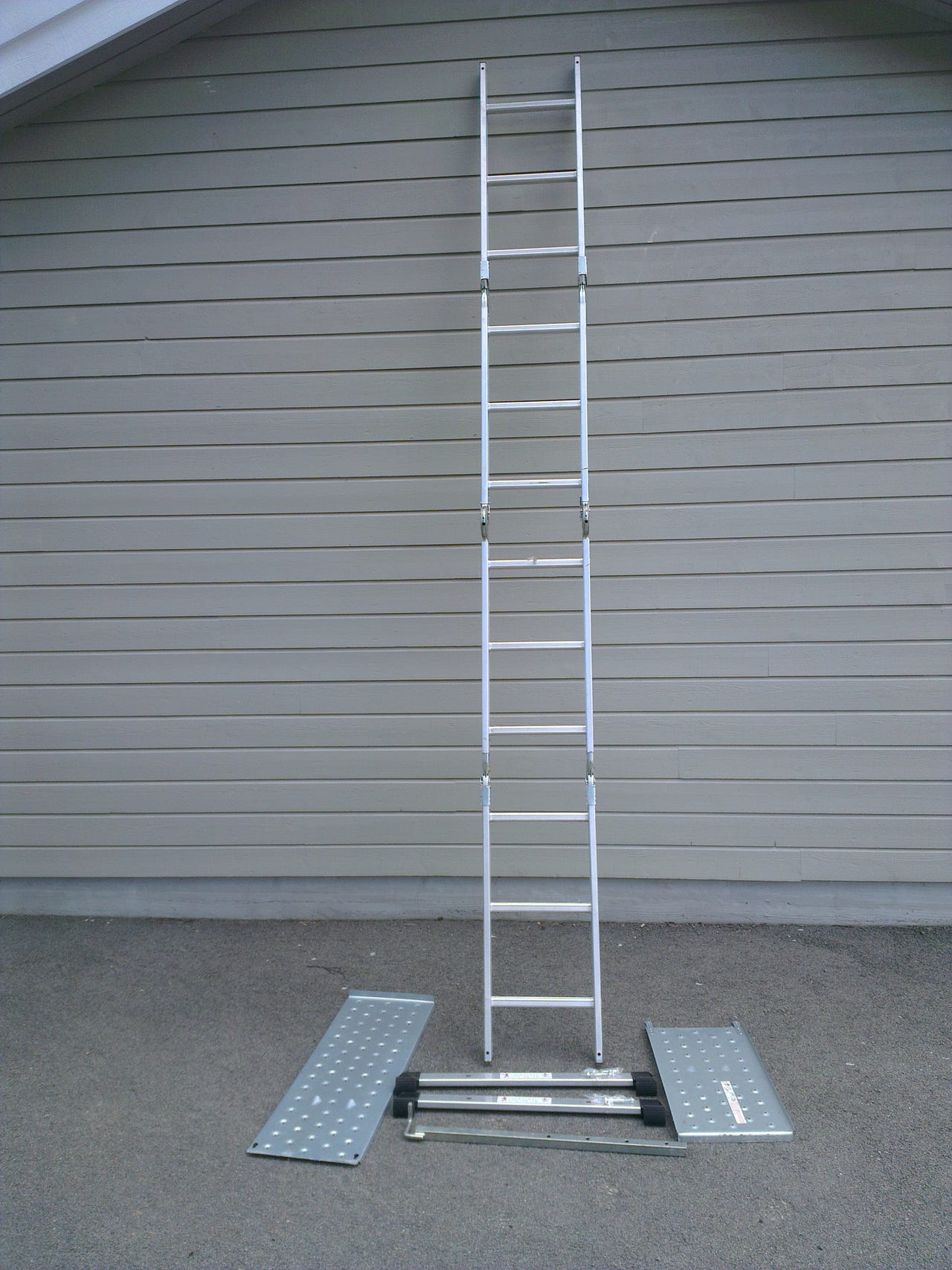 SOLGT! Ubrukt DTH-3 Multistige Kombistige 3-leddet med plattform og ...