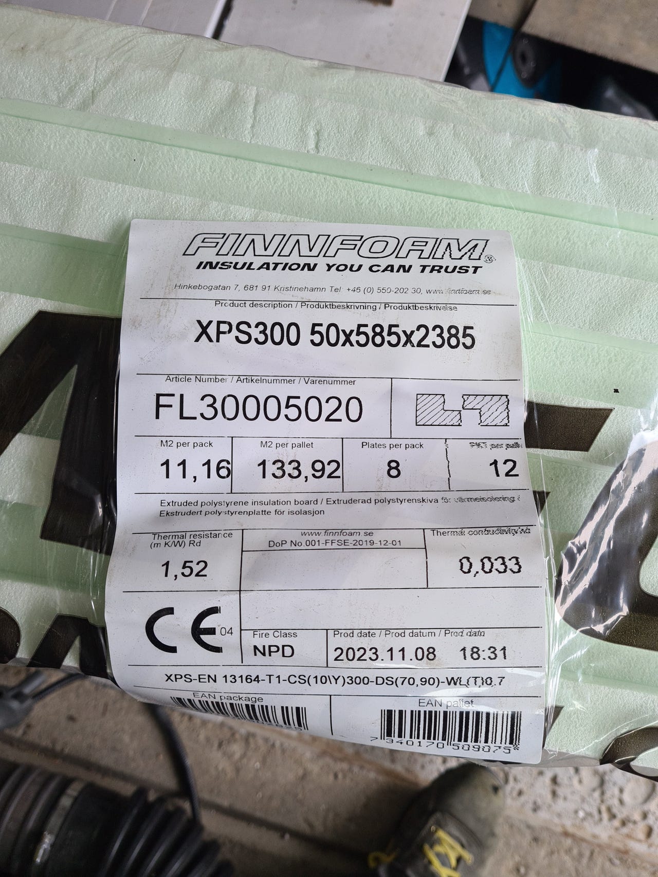 XPS - Finnfoam - Styropor- isolasjon | FINN torget