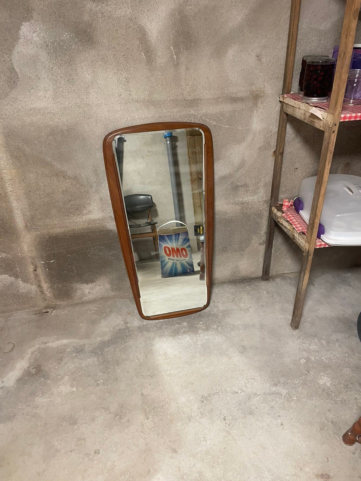 Teak speil | FINN torget