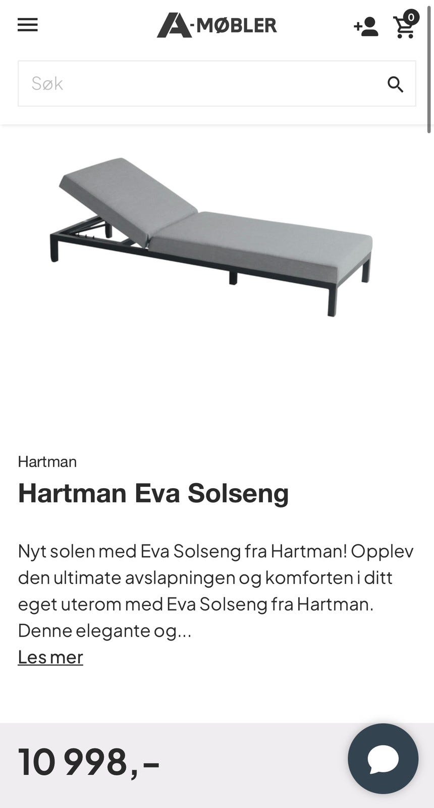 Eva Hartman solseng | FINN-torget