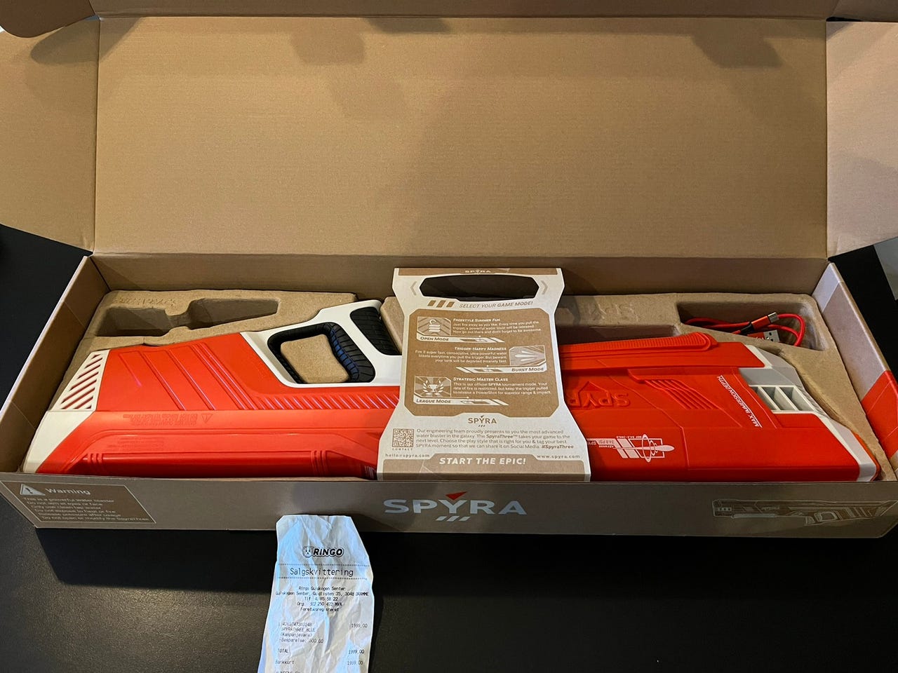 SPYRA THREE vannpistol selges! | FINN torget