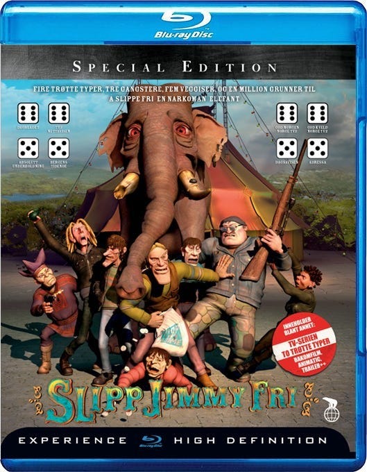 Ønskes kjøpt Slipp Jimmy Fri blu-ray | FINN-torget