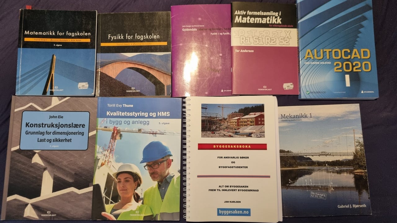 Bøker Fagskole Bygg og Anlegg | FINN torget